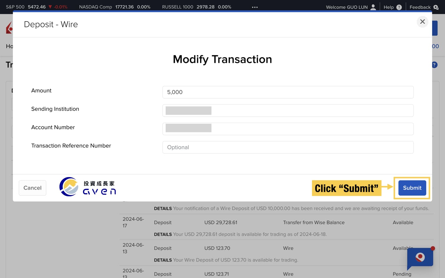 How do I deposit money into Interactive Brokers?-Caven投資成長家